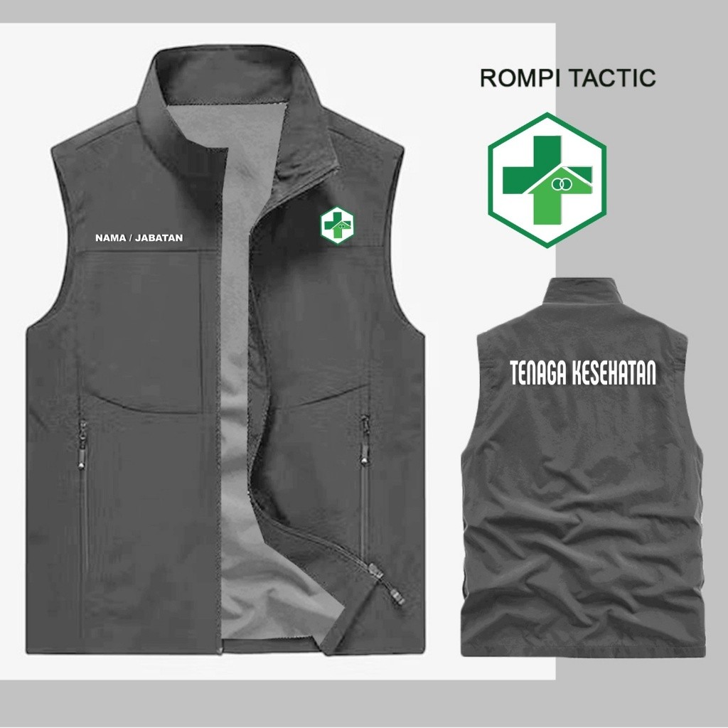Jual TERBARUuuu !!!! SABLON JAKET ROMPI TACTIC TENAGA KESEHATAN ( NAKES ...