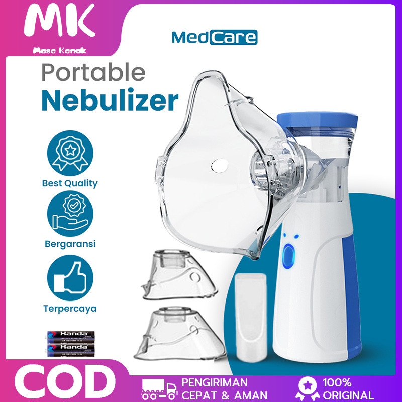 Jual MK Nebulizer Portable Alat Nebulizer Anak Mesh Alat Uap Bantu Pernafasan Asma Inhalasi ...