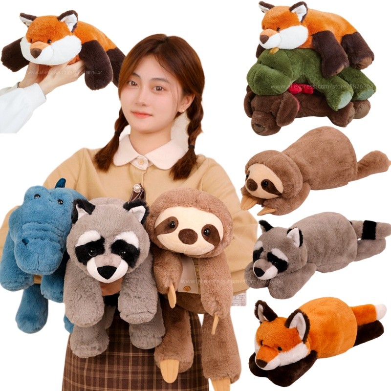 Jual 45-70cm Super Soft Lazy Fluffy Plush Stuffed Animals Plushie ...