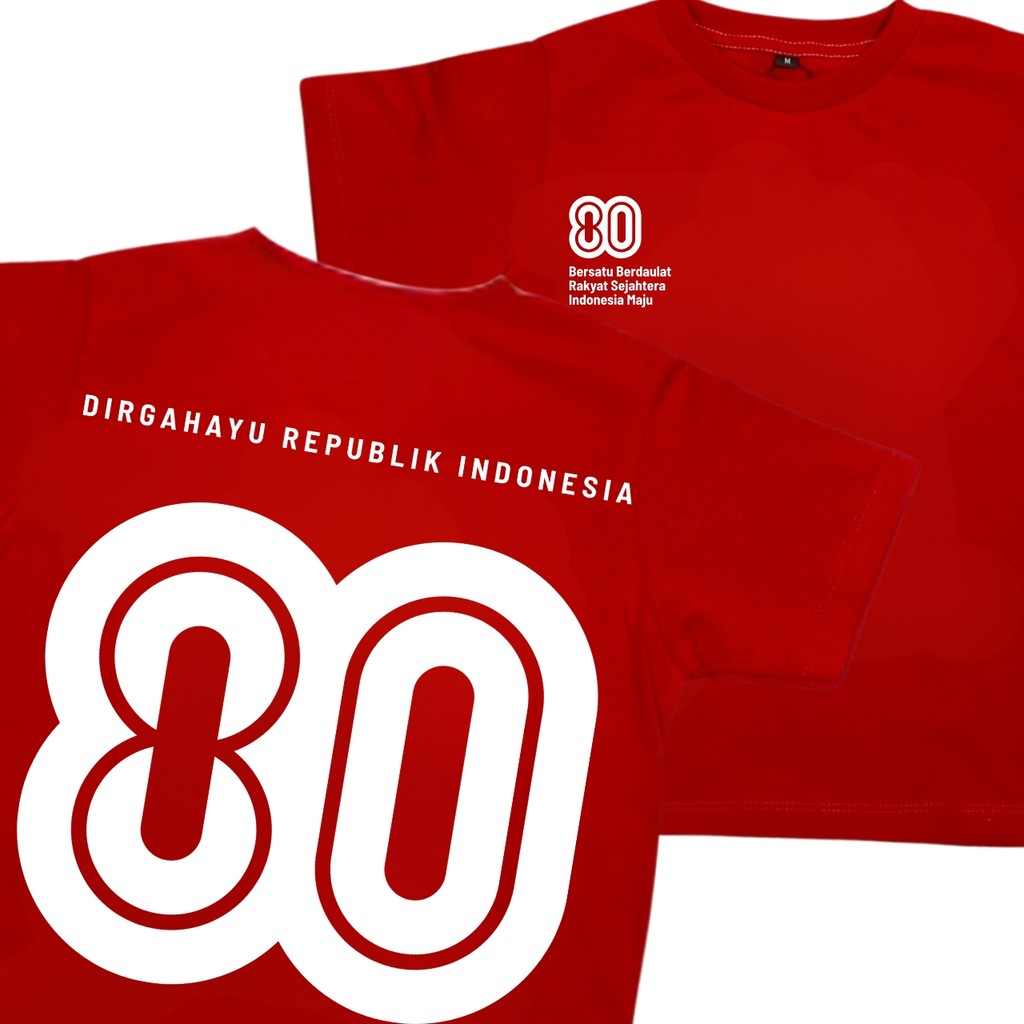 Jual Kaos Anak Kemerdekaan Lengan Panjang Agustusan Perempuan Atasan Indonesia Logo RESMI HUT RI ...