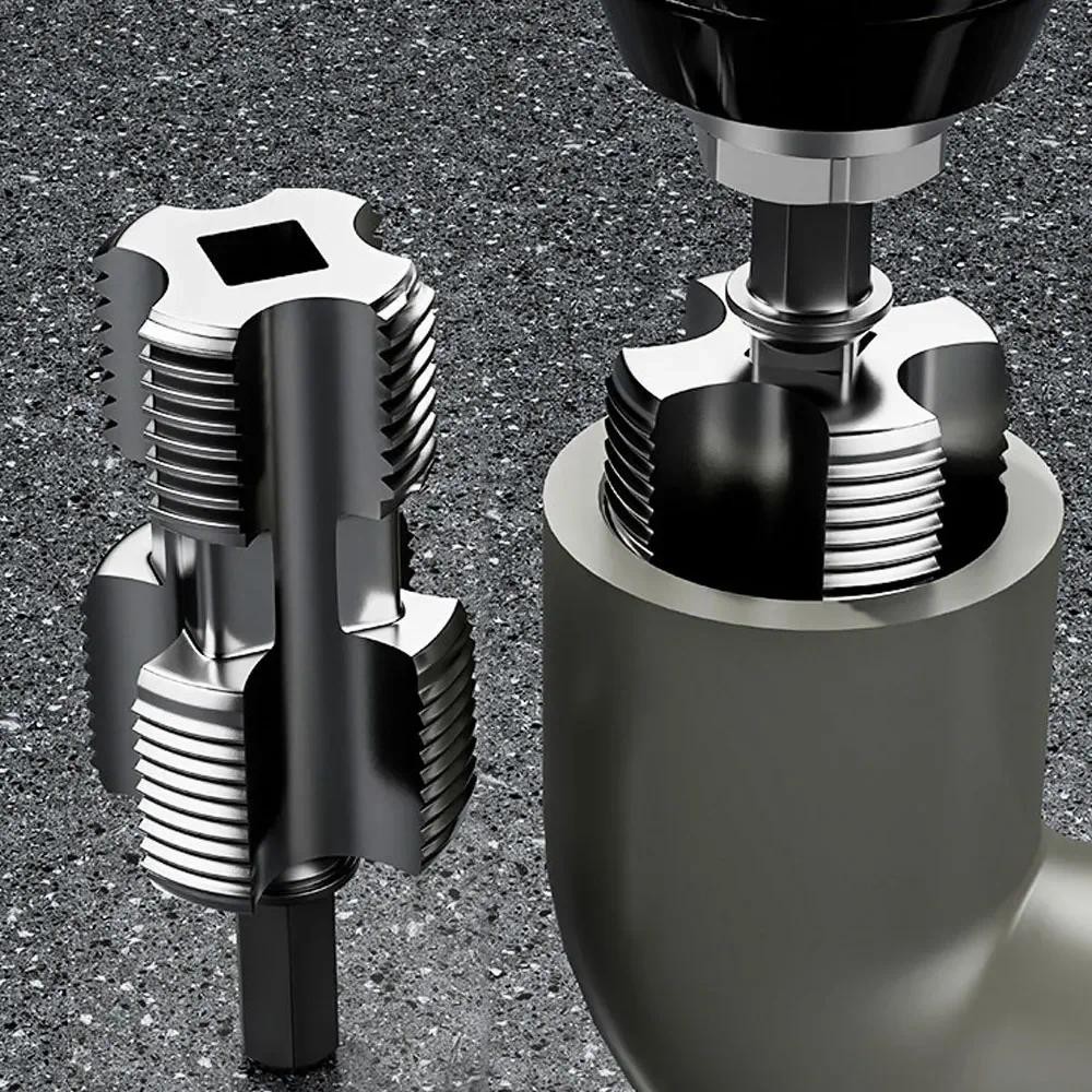 Jual Pvc Pipe Threader Kit Pipe Threader Pipe Round Die 4/6 Points Ppr ...