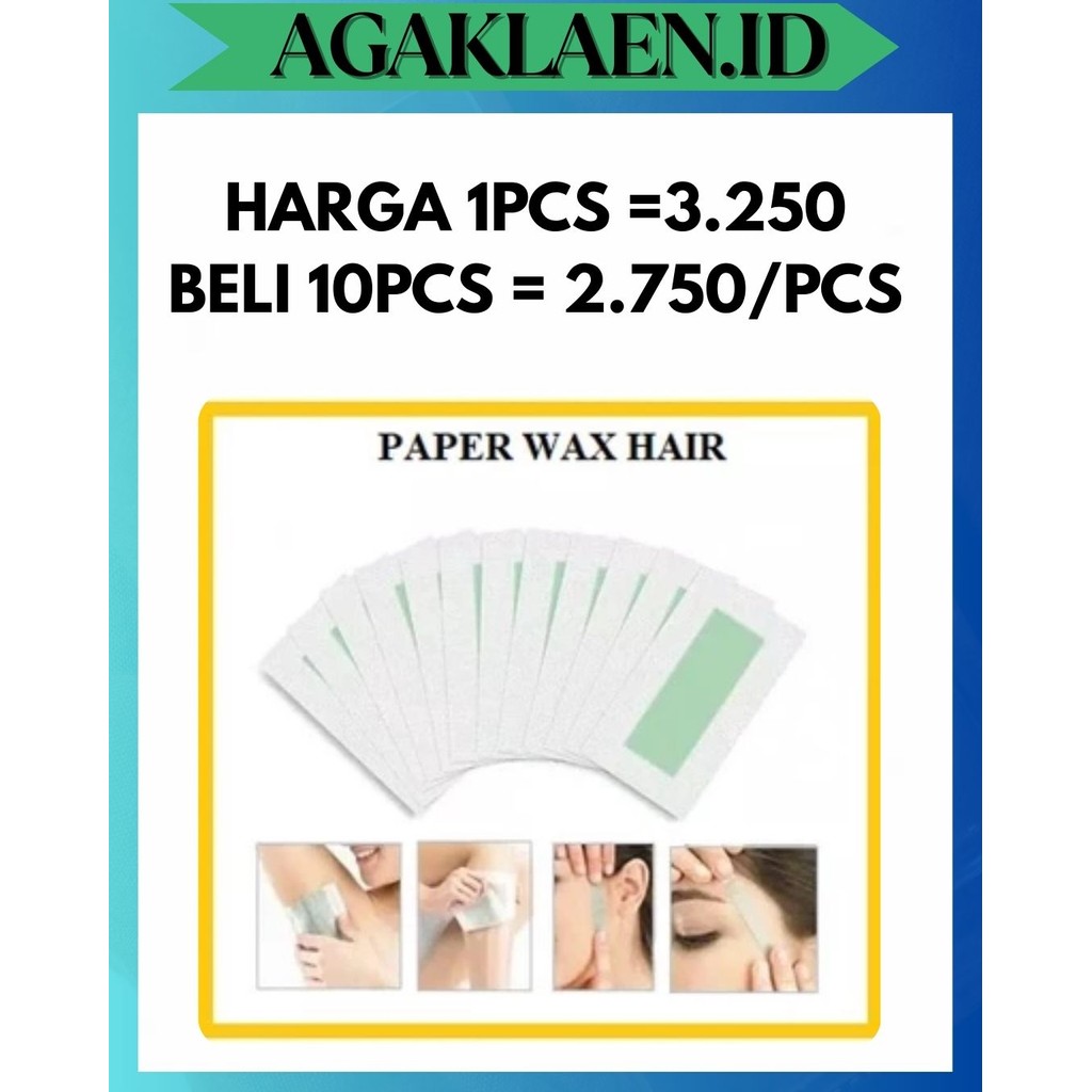 Jual AL PAPER WAX HAIR REMOVAL STRIP / PENCABUT BULU KETI PAHA TANGAN ...