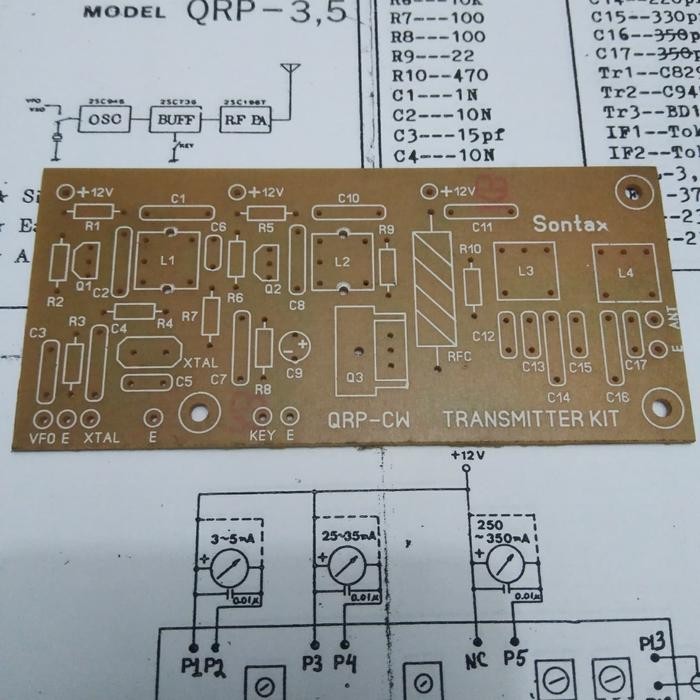 Jual (BACA DESKRIPSI!!) pcb qrp cw am mw sw hf morse key keyer ...