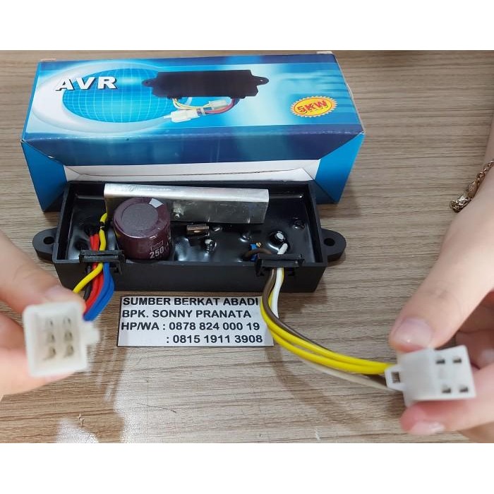 Jual AVR S-186F S186F 186 F L90 L 90 AVR 10 KABEL FOR GENSET SOLAR 5K ...
