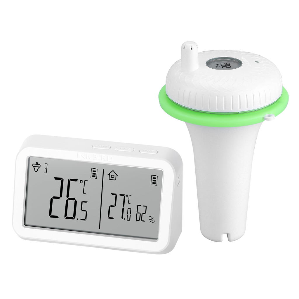 Jual INKBIRD IBS-P02R Upgraded Floating Pool Thermometer with Indoor ...