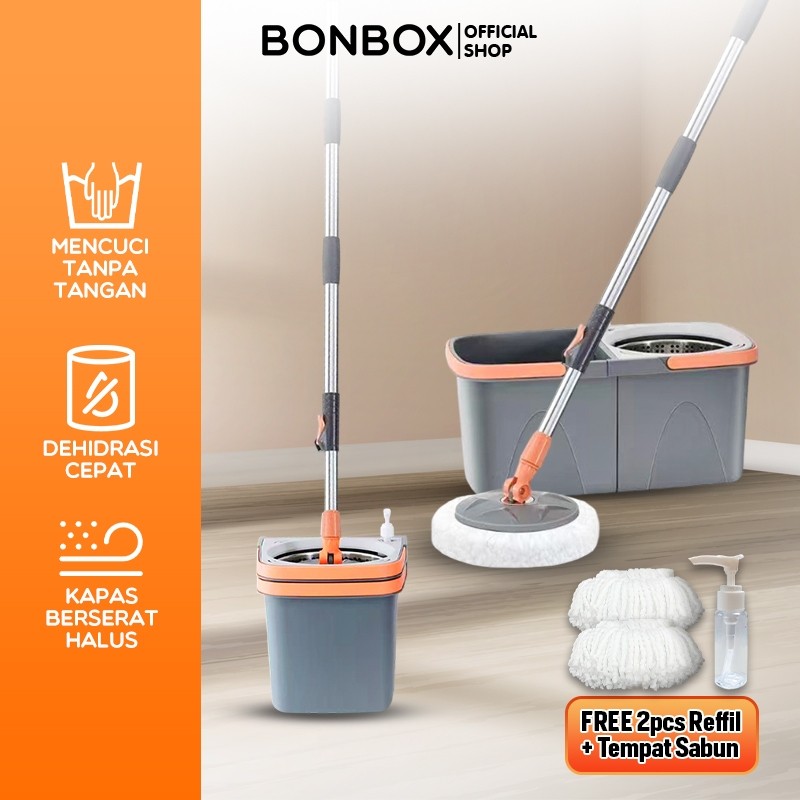 Jual 【VOUCHER 30K】BONBOX Alat Pel Lantai 2in1 Ember Lepas Pasang DAPAT ...