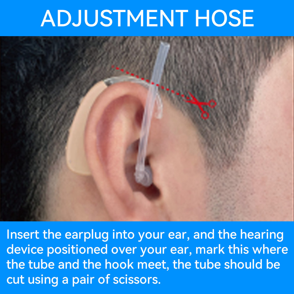 Jual BEST QUALITY BTE Deaf Hearing Aids Rechargeable Elderly Hearing ...