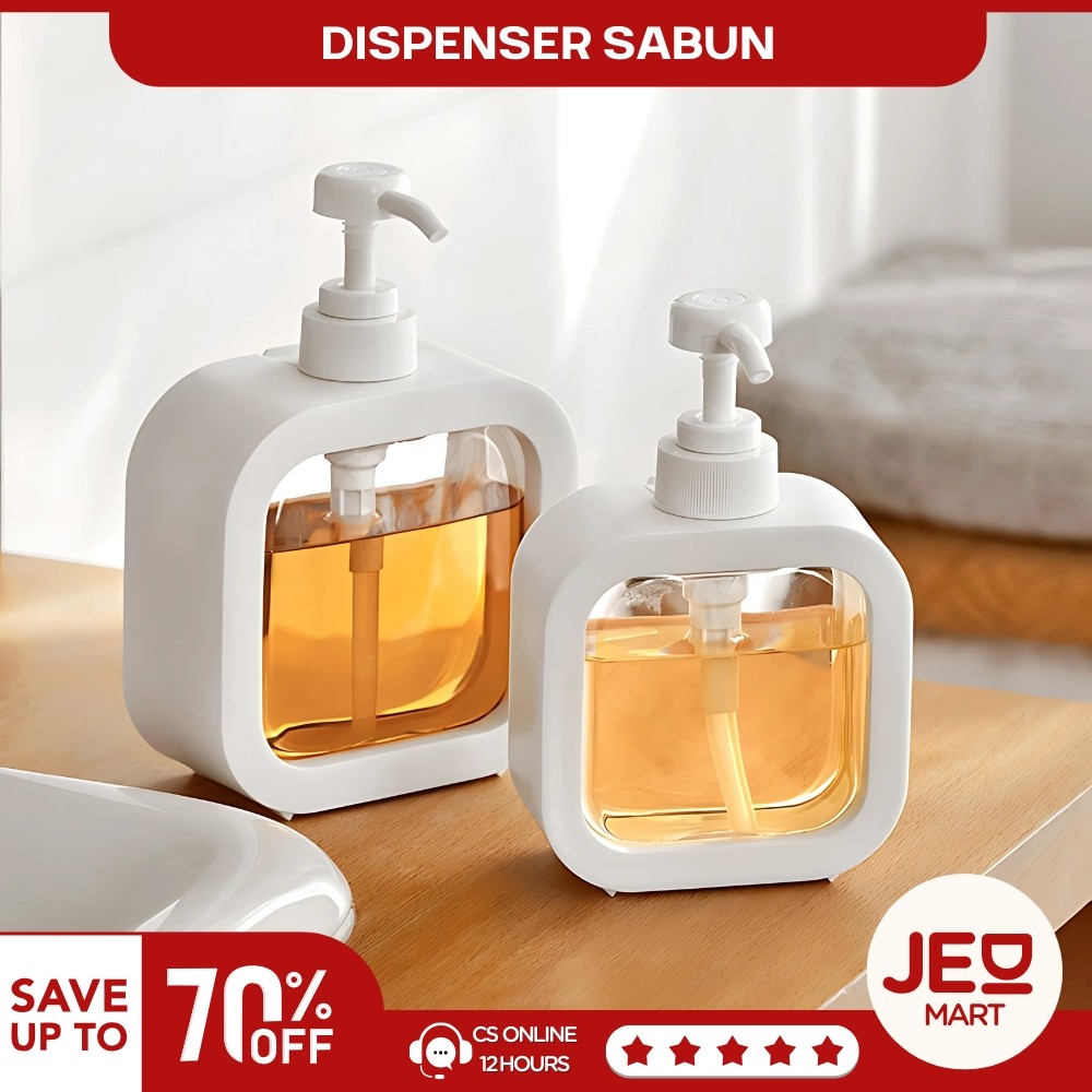 Jual Penyimpanan botol dispenser sabun serbaguna minimalis transparan ...