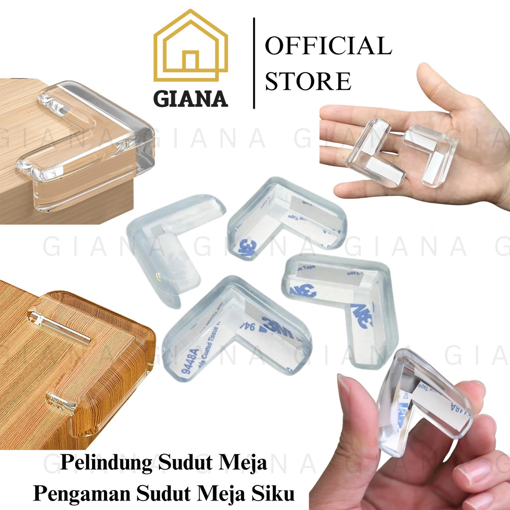 Jual GIA Pelindung Siku Meja Pengaman Sudut Meja Model Karet Pelindung ...