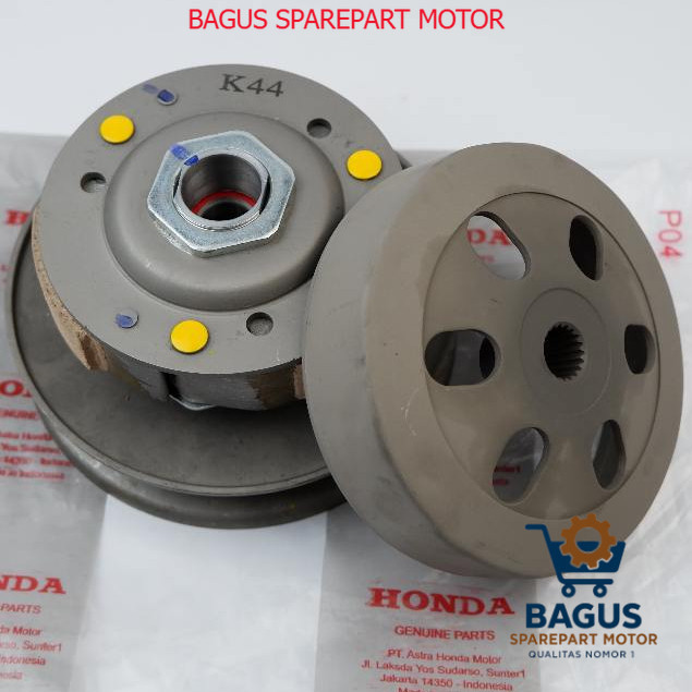 Jual puli belakang beat k44 - cvt beat fi full set Part motor | Shopee ...