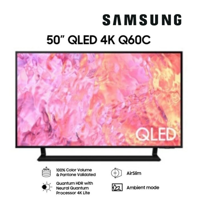 Jual SAMSUNG QA50Q60C QLED SMART TV 50 INC 4K 50Q60 QA-50Q60C ...
