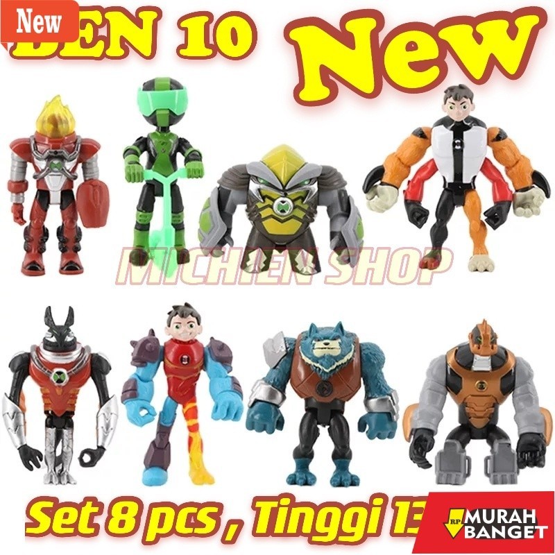 Jual Mainan princess chibi figure yg lagi viral- Ben 10 Omnitrix Mainan ...