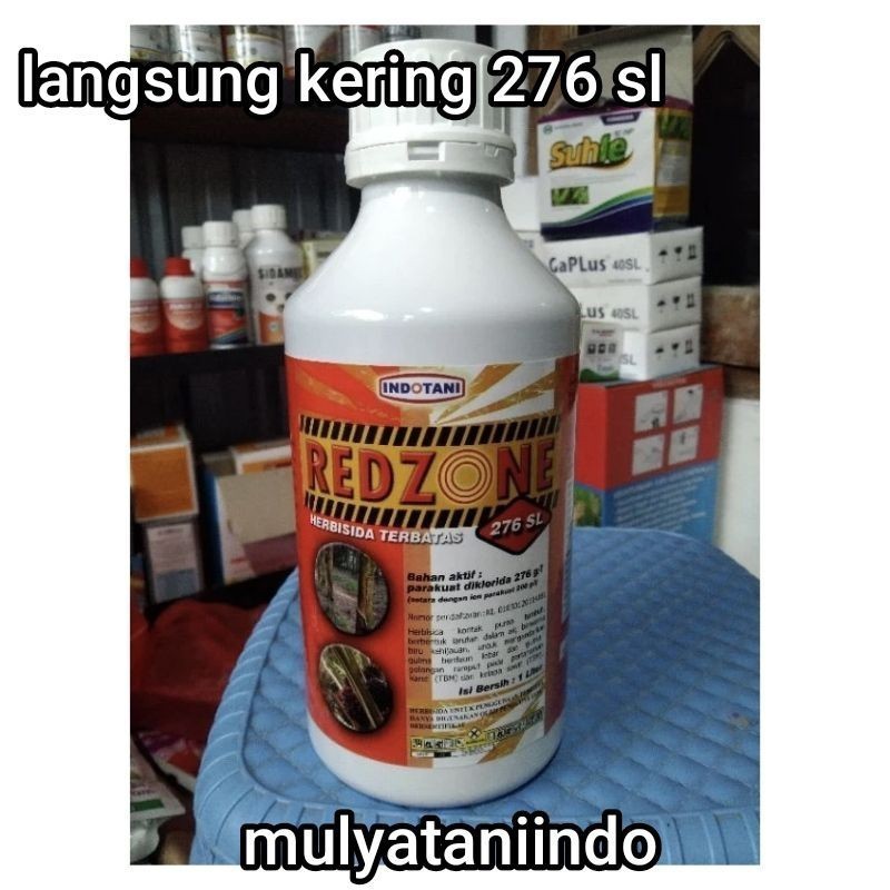 Jual Herbisida Redzone 276 SL Herbisida kontak Langsung Kering | Shopee Indonesia