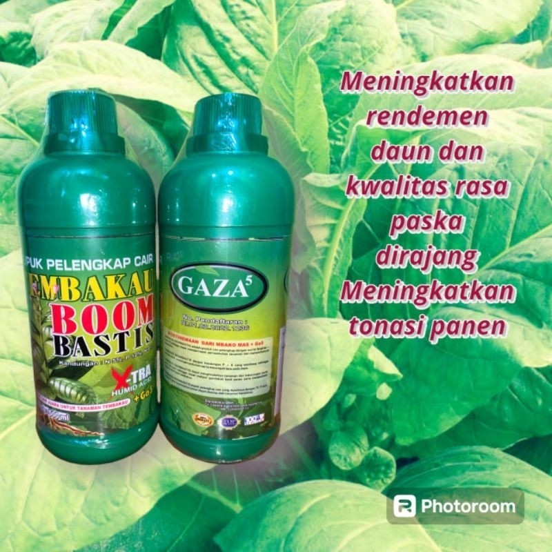 Jual Pupuk Cair GAZA TEMBAKAU BOOMBASTIS 500 ml nutrisi untuk spesialis ...