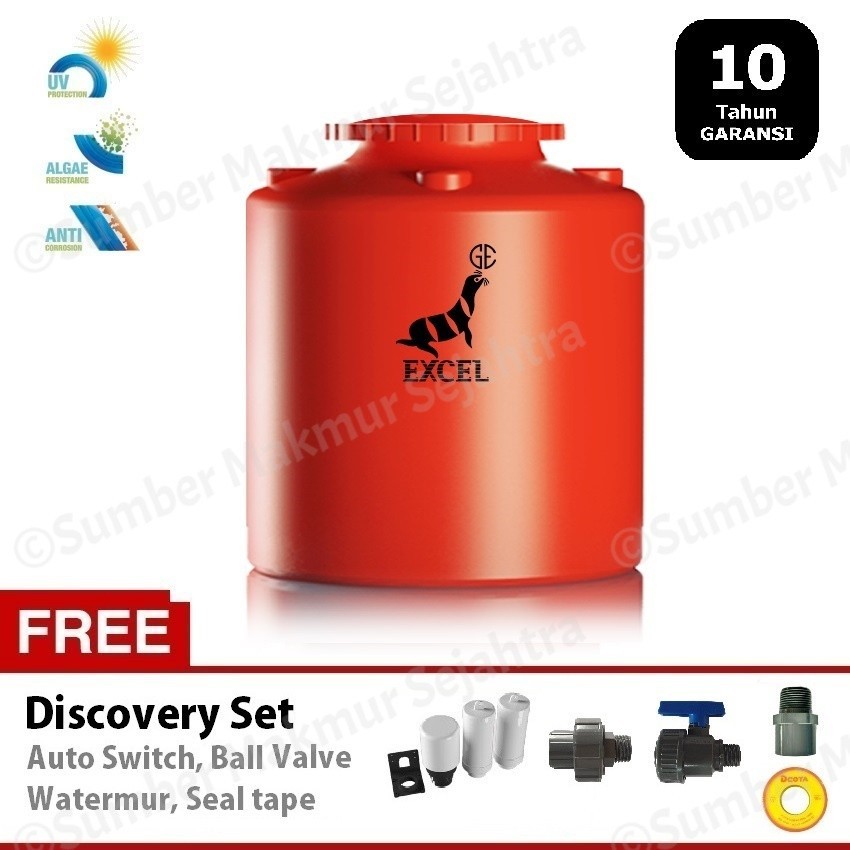 Jual Tangki Air / Tandon / Toren Excel 3000 Liter - AL 3100 | Shopee ...