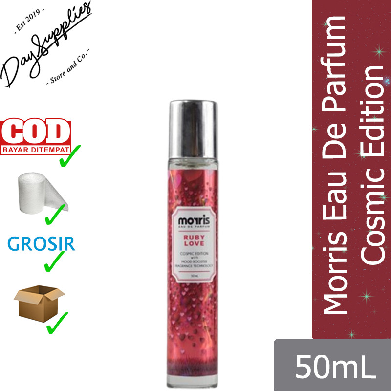 Jual Morris Teen Cosmic Edition 50mL RUBY LOVE (Merah) / EDP Parfum Fragrance 50 ml | Shopee ...