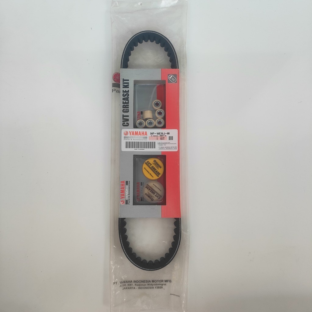 Jual Vanbelt ASSY SET + Roller + Gemuk Vanbel Vbelt V-Belt Fanbel Drive Ban Penggerak Yamaha Mio ...