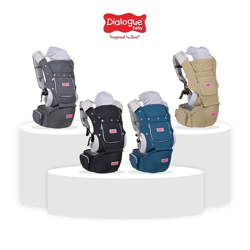 Jual Dialogue Baby Gendongan Hipseat Airflow Bayi 9 In 1 Ottimo Series ...