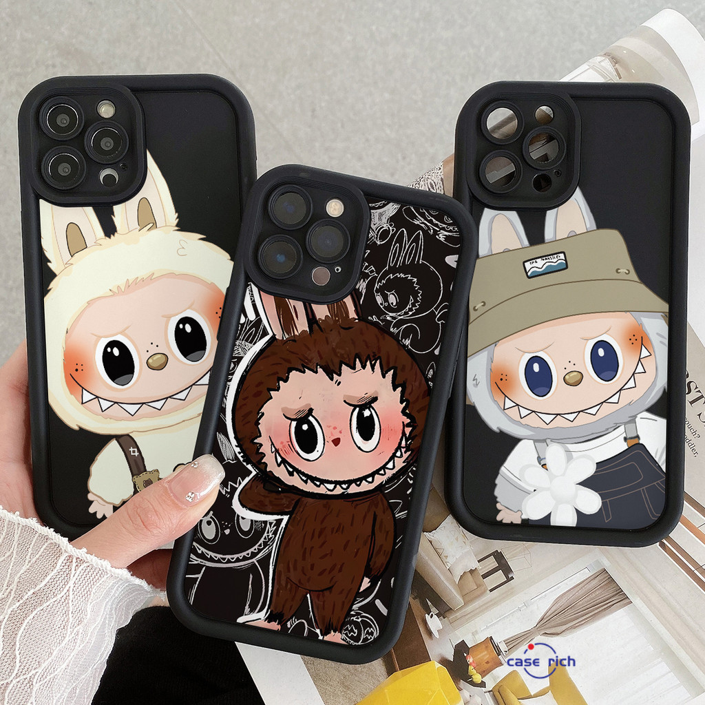 Jual Cute Labubu Casing Kompatibel Untuk IPhone XS 15 11 12 13 14 PRO ...