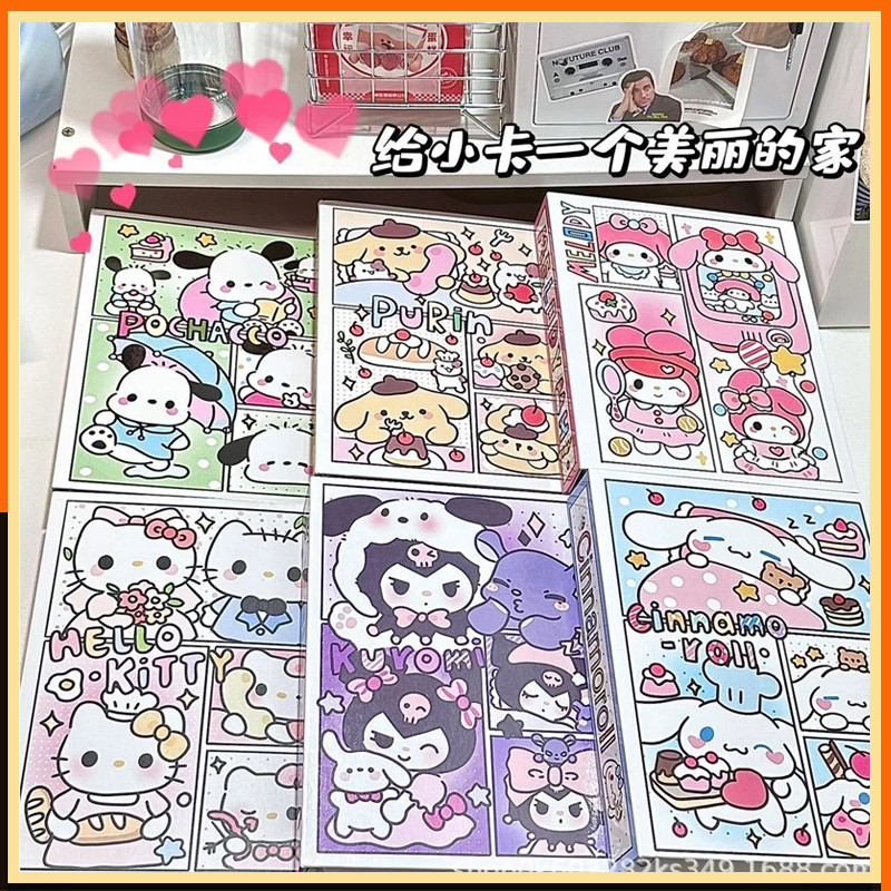 Jual MINISO Sanrio Album Cards Book Map Letter Holder Binder Scrapbook ...