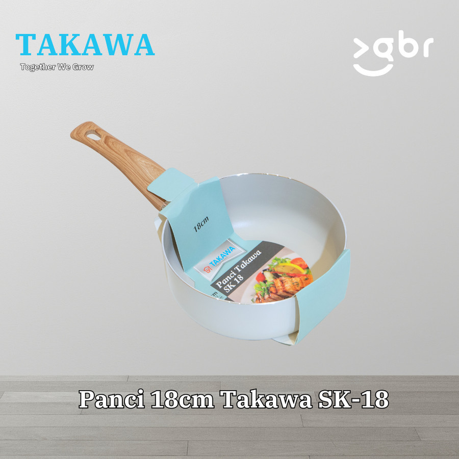 Jual Takawa Panci Anti Lengket / Panci Marble Susu SK18 - RD | Shopee ...