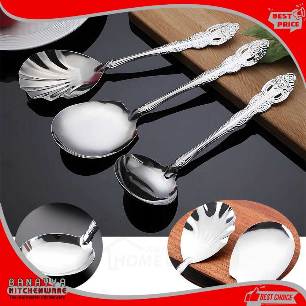 Jual CENTONG KERANG Sendok Sayur Stainless Steel / Sendok Kuah Sup ...