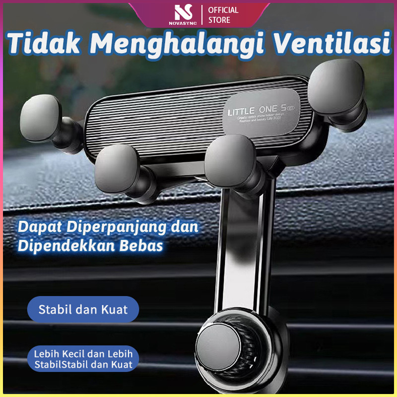 Jual Tempat dudukan hape stand handphone Alat penyangga ventilasi ac ...