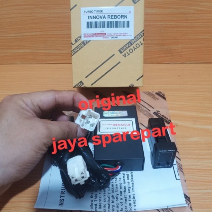 Jual TURBO TIMER ORIGINAL TOYOTA INNOVA REBORN TAHUN 2021 KE ATAS PLUG ...