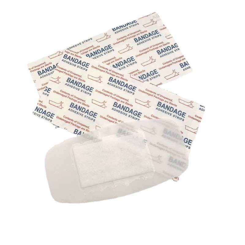 Jual 20pcs/set 50*100mm PE Translucent Band Aid Skin Patch Large Wound ...