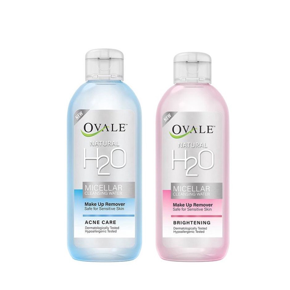Jual Ovale Natural H20 Micellar Cleansing Water - 100ml | Shopee Indonesia