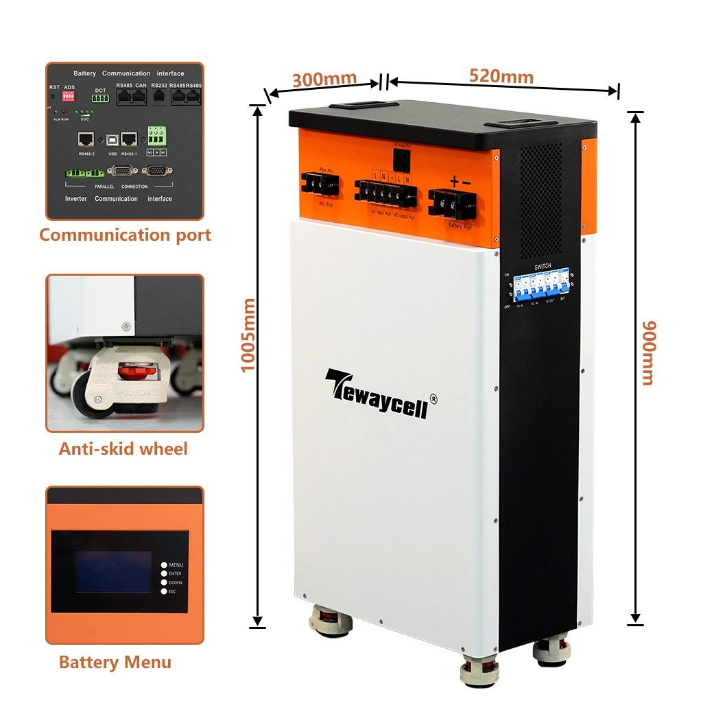 Jual Pay by Installment / 10KWh ALL in One Mobile ESS Powerwall 51V ...