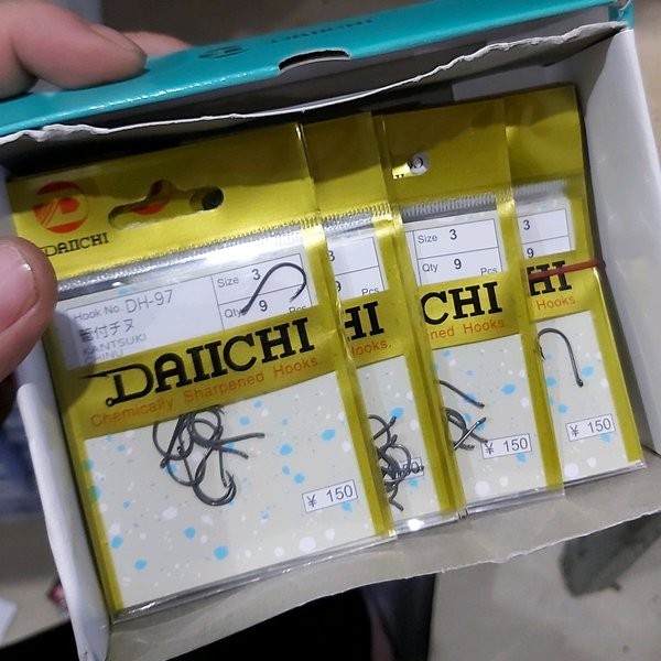 Jual mata kail mata pancing daichi dh 97 atau 54 chinu ring | Shopee ...