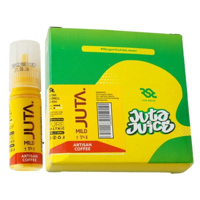 Jual SALT - Juta MILD ARTISAN COFFEE 15ML by Rsr Brew Liquid Pods ...