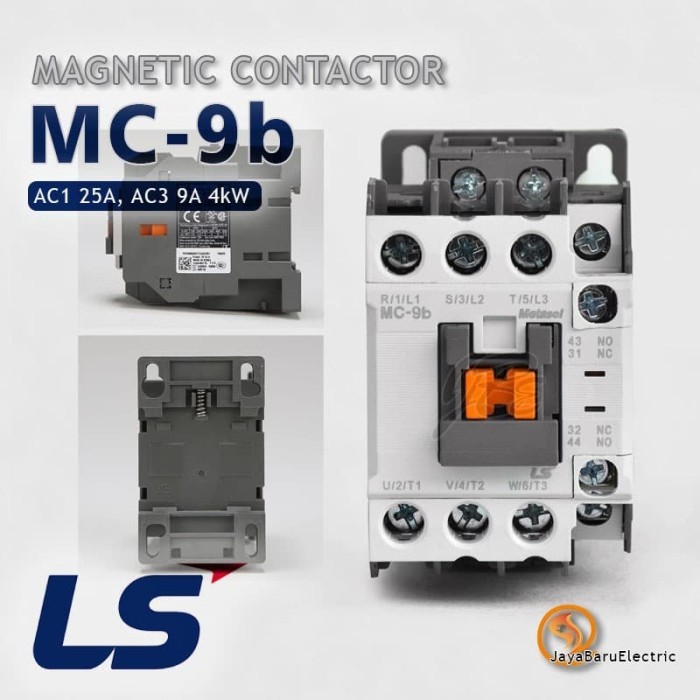 Jual Kontaktor / Contactor LS MC-9b MC9b 110V 220V 380V AC Coil ...