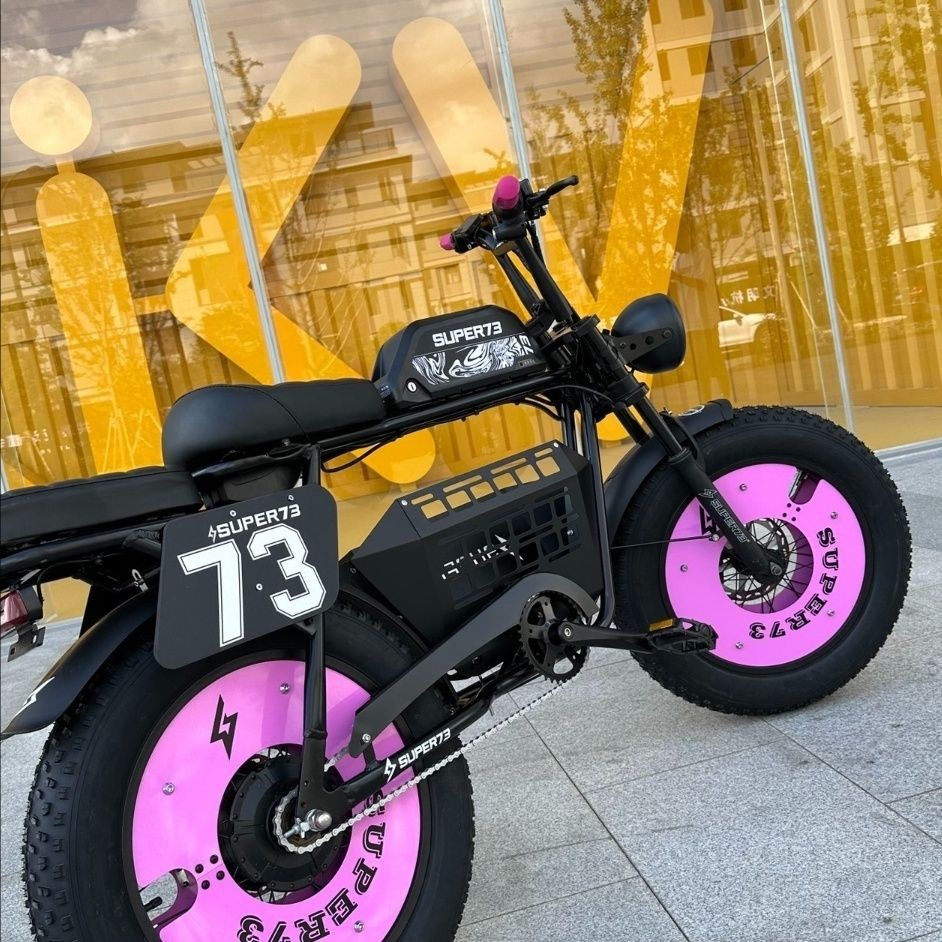 Jual Modified Super73 aluminum alloy electric bicycle with dual oil ...