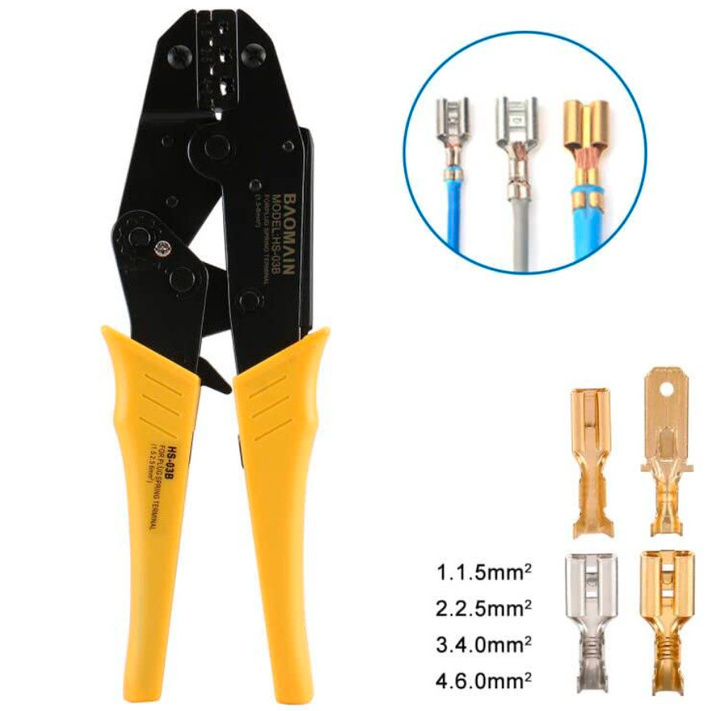 Jual FORT LX-03B Tang Press Skun Non Insulated Crimping Male Female ...
