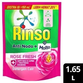 Jual RINSO MOLTO ANTI NODA 1 POUCH UKURAN 1.65LITER / RINSO CAIR LEBIH ...