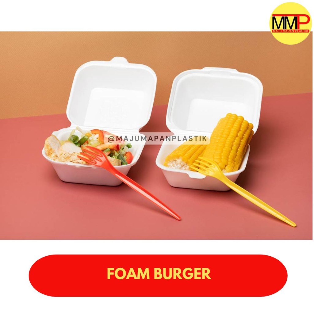 Jual [1 SLOP] Kotak Foam Makanan / Sterofoam Makanan / Foam Bubur ...