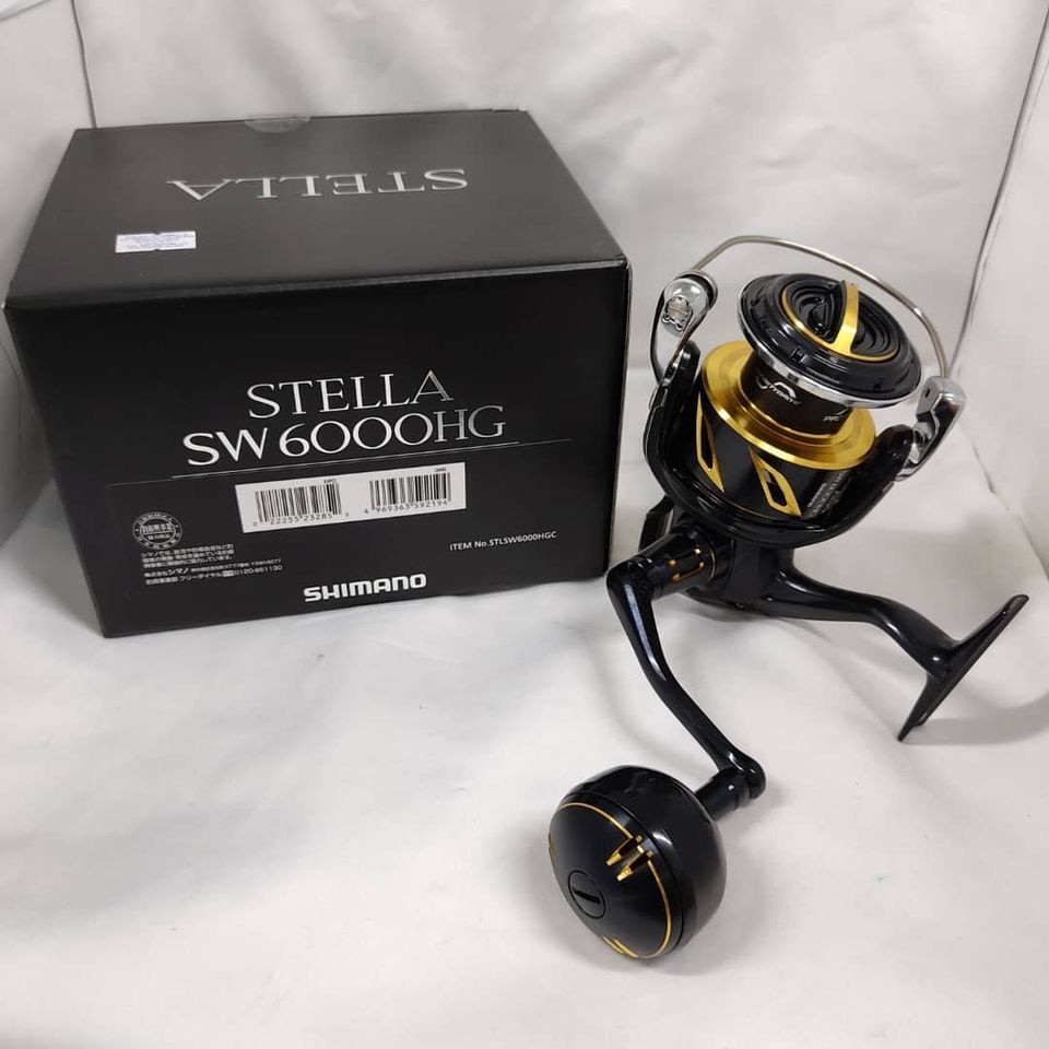 Jual Reel Shimano 2020 STELLA SW 6000HG Power Handle Made In Japan | Shopee Indonesia
