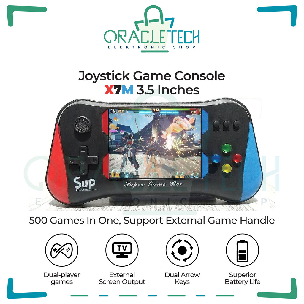 Jual Gameboy X7M isi 500 game in 1 Gamebox Portable Console Game ...