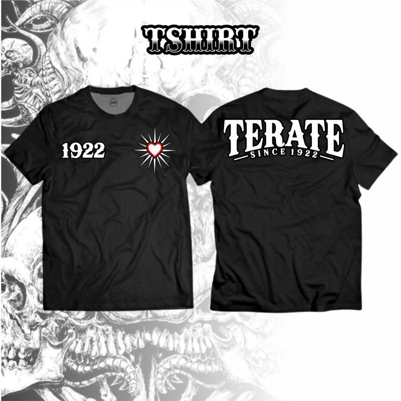 Jual Kaos PSHT Terate Since 1922 Bahan Premium Sablon DTF Desain Simpel ...