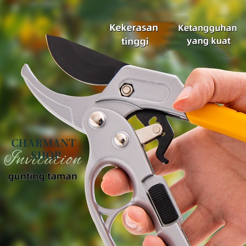 Jual 【CHARMANT】Gunting pemangkas, gunting cabang bunga, gunting pohon ...
