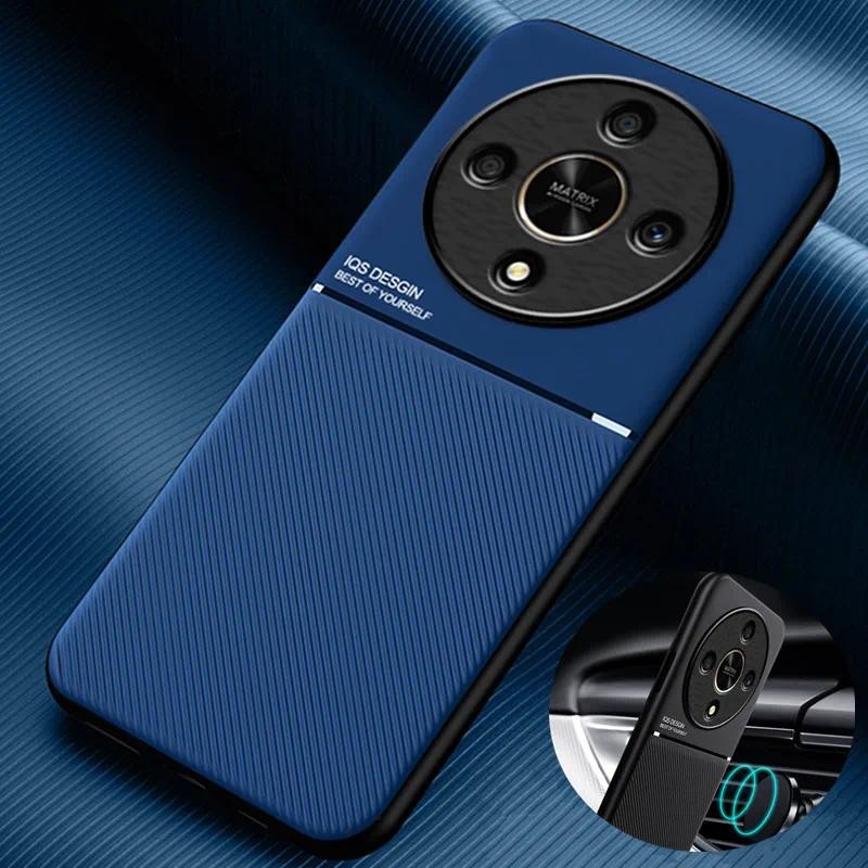 Jual For Honor X9b 5G 400 Lite Case Luxury Soft Leather Phone Cases for ...