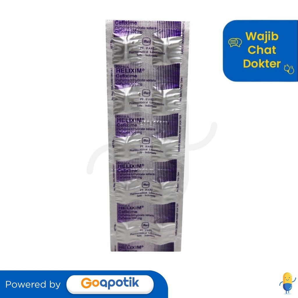 Jual Helixim 100 Mg Strip 10 Kapsul | Shopee Indonesia