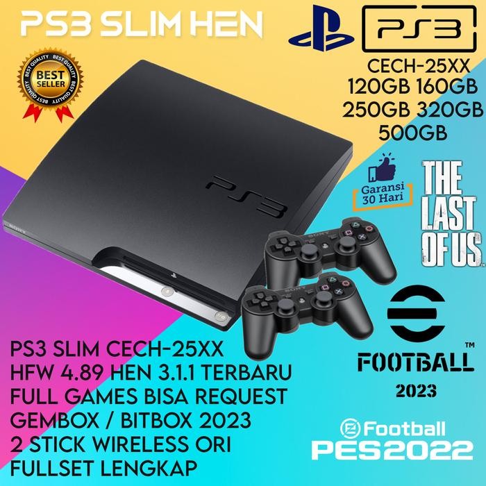 Jual Sony PlayStation PS3 Slim CECH-25XX 160GB ORI Japan Garansi 30 ...