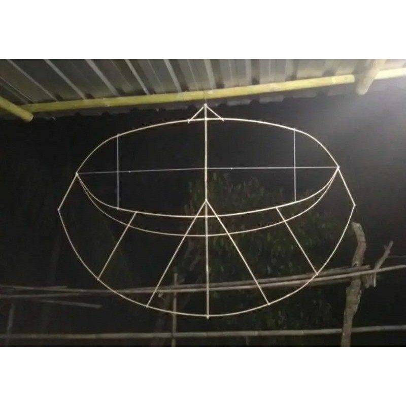 Jual Rangka Kerangka Layangan Gapangan 1 Meter | Shopee Indonesia