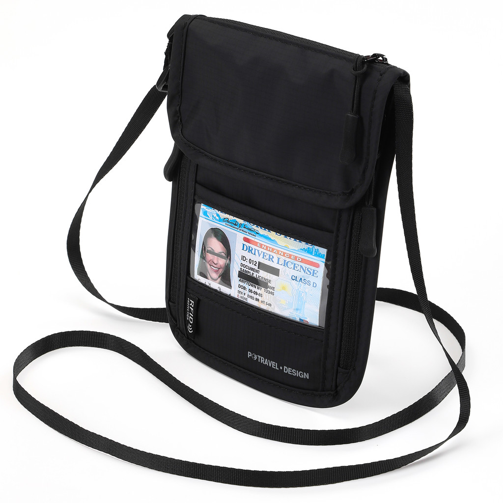 Jual RFID Dompet Paspor Ringan Anti Skimming - Bisa Digantung di Leher ...