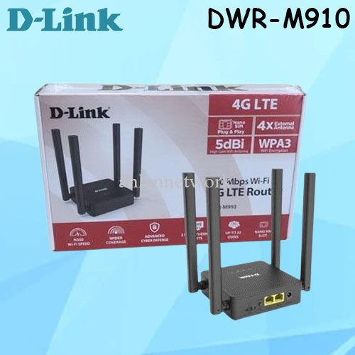 Jual DLINK DWR M910 N300 4G LTE Mobile Wireless Router | Shopee Indonesia