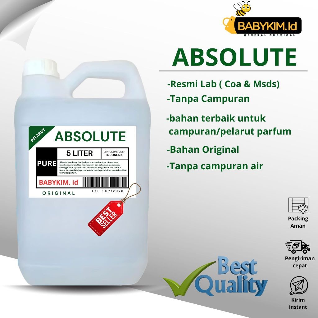 Jual ABSOLUTE / Campuran Parfum Terbaik Grade A / Absolute 5 liter ...