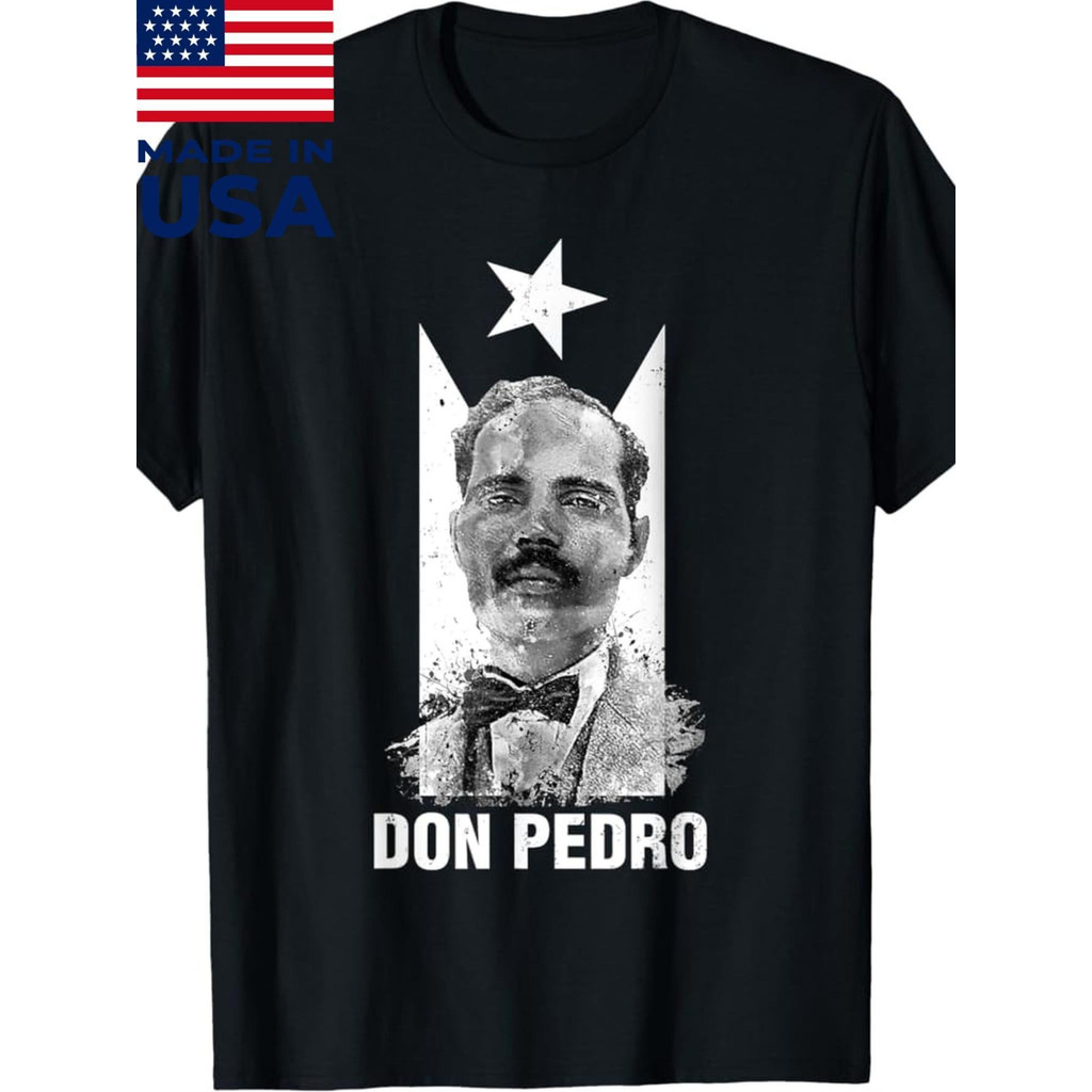 Jual Kaos Pria Gaya Retro Don Pedro, Buatan Amerika, Warna Hitam, Motif ...